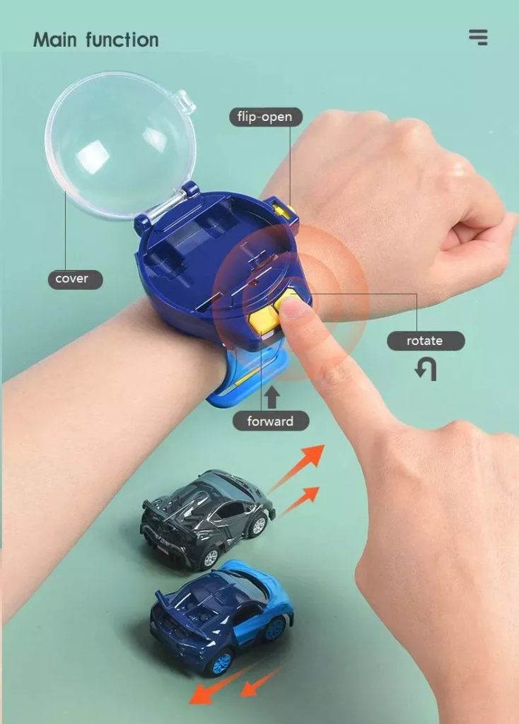 Remote Control Watch Toy - HDTV Entertainment